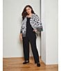 Allison Daley Plus Size City Stretch Elastic Waist Straight Leg Pull-On ...