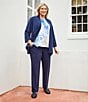 Allison Daley Plus Size Straight Leg Pull-On Pants | Dillard's