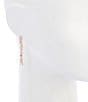 Cezanne Crystal CZ Multi Shape Stone Linear Earrings | Dillard's