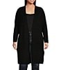 Dex Clothing Plus Long Sleeve Open-Front Long Cardigan | Dillard's
