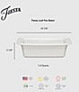 Fiesta Ceramic Loaf Pan | Dillard's