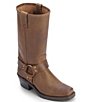 Frye Harness 12R Leather Moto Boots | Dillard's
