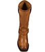 Frye Kate Leather O-Ring Hardware Moto Boots | Dillard's