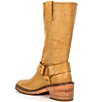 Frye Kate Leather O-Ring Hardware Moto Boots | Dillard's