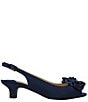 J. Renee Leonelle Embellished Bow Slingback Peep Toe Pumps | Dillard's
