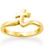 James Avery 14k Gold Script Initial Ring | Dillard's