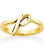 James Avery 14k Gold Script Initial Ring | Dillard's
