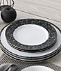 Noritake Black Rill Collection 12-Piece Place Setting | Dillard's