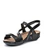 Romika Fidschi 54 Leather Strappy Wedge Sandals | Dillard's