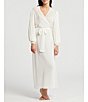 Rya Collection True Love Solid Chiffon Long Robe | Dillard's