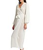Rya Collection True Love Solid Chiffon Long Robe | Dillard's