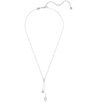 Swarovski Curiosa Collection Sphere & Cube Y Necklace | Dillard's