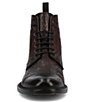 Taft Men's Rome Floral Embossed Leather Cap Toe Boots | Dillard's