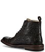 Taft Men's Rome Floral Embossed Leather Cap Toe Boots | Dillard's