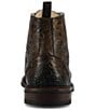 Taft Men's Rome Floral Embossed Leather Cap Toe Boots | Dillard's