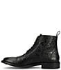 Taft Men's Rome Floral Embossed Leather Cap Toe Boots | Dillard's