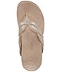 Vionic Bella Braid Leather Thong Sandals | Dillard's