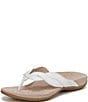Vionic Bella Braid Leather Thong Sandals | Dillard's