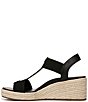 Vionic Calera Leather Wedge Espadrille Sandals | Dillard's