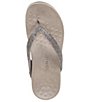 Vionic Dillon Shine Rhinestone Thong Sandals | Dillard's