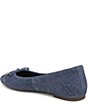 Vionic Klara Bow Detail Suede Ballet Flats | Dillard's