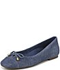 Vionic Klara Bow Detail Suede Ballet Flats | Dillard's