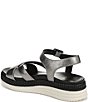 Vionic Mar Leather Cross Banded Espadrille Platform Sandals | Dillard's