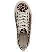 Vionic Winny Leopard Raffia Lace-Up Sneakers | Dillard's