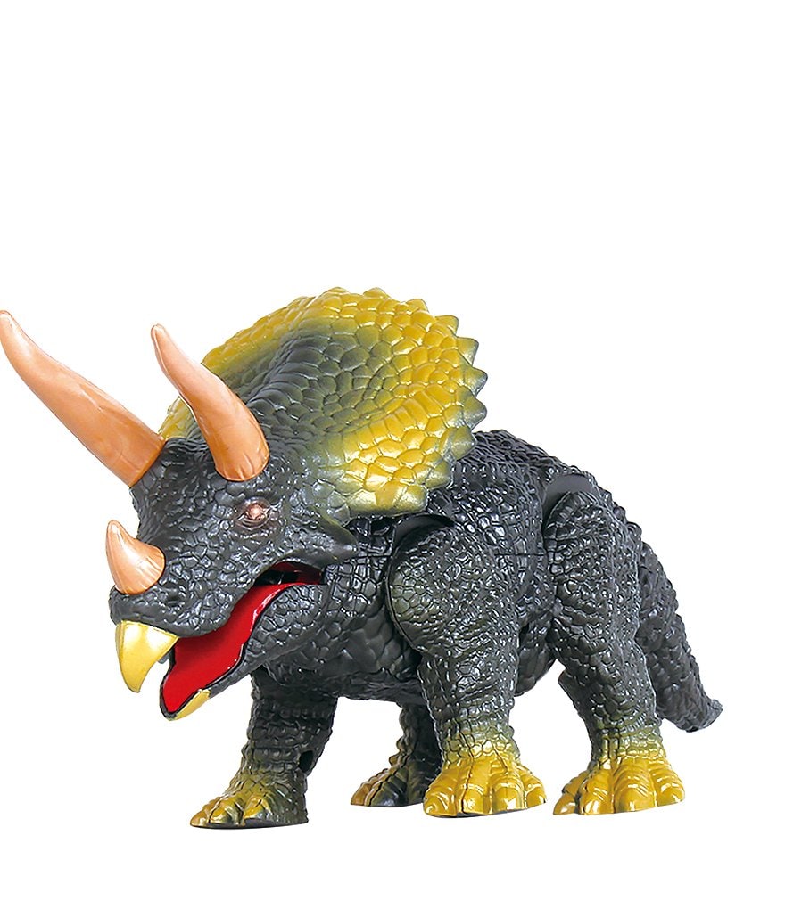 Braha Industries Remote Controlled Infrared Triceratops Dinosaur ...