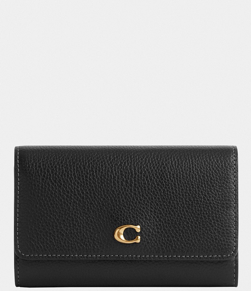 COACH Essential Medium Flap Wallet | Dillard's