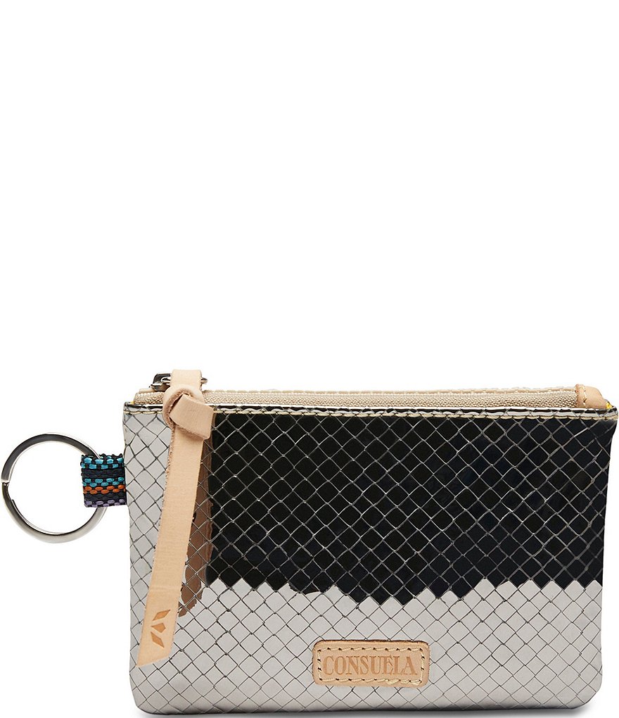 Consuela Kyle Metallic Textured Coin Purse | Dillard's