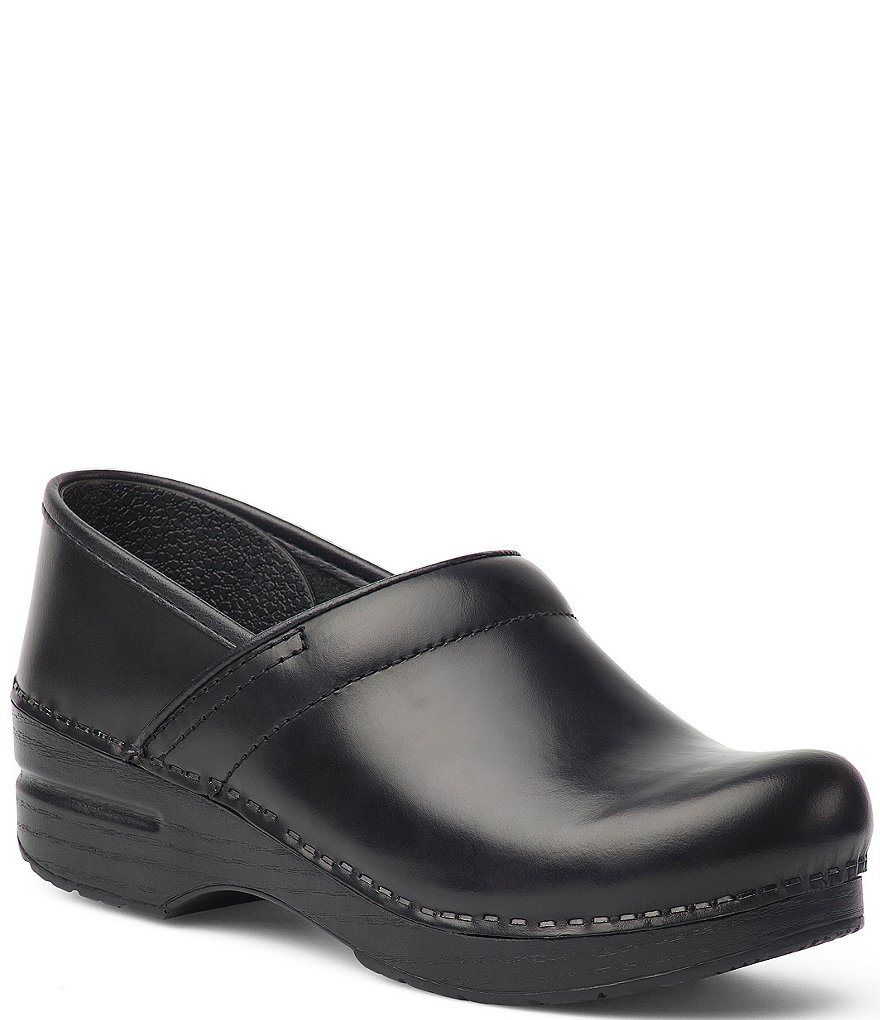 Dansko Professional Cabrio Leather Clogs | Dillard's