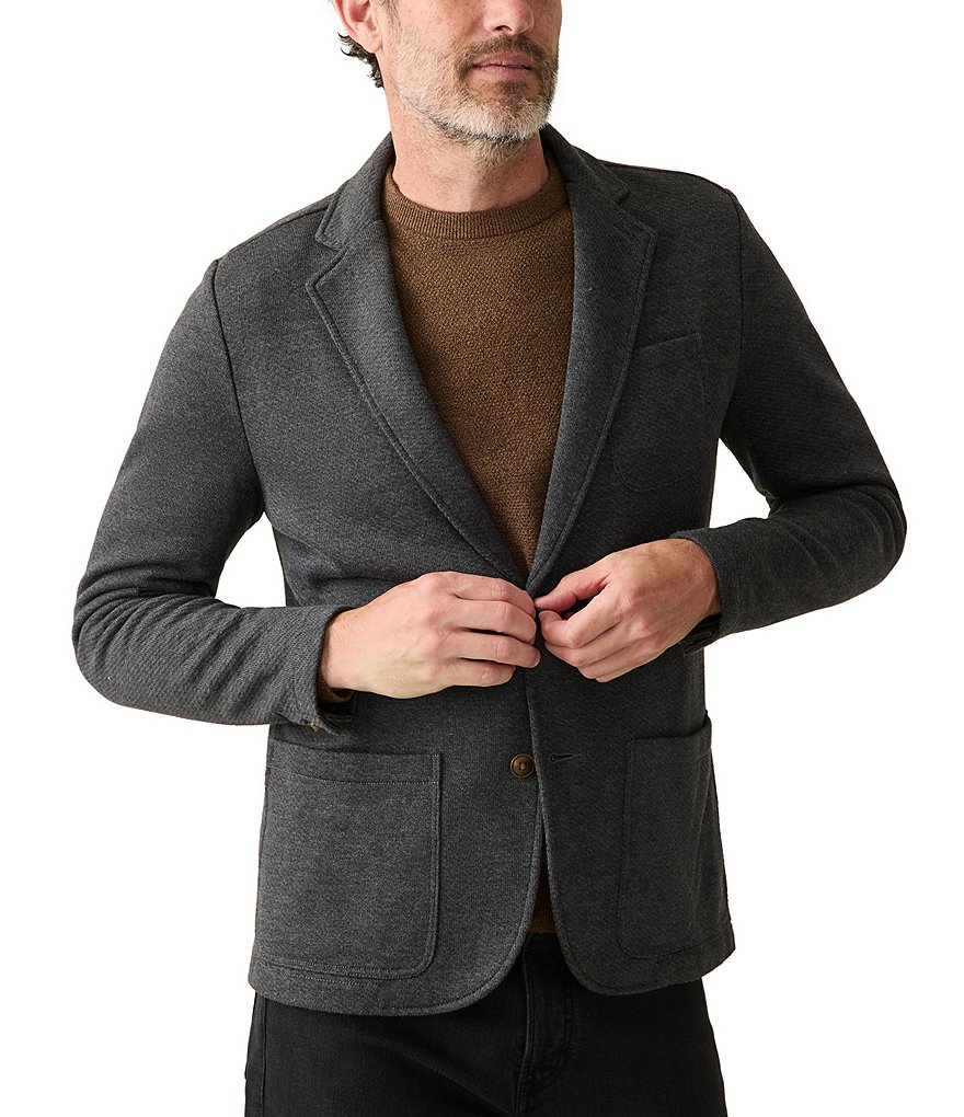 Faherty Slim Fit Unstructured Inlet Knit Stretch Blazer | Dillard's