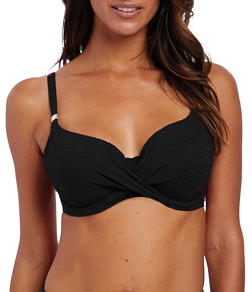 Fantasie Ottawa Solid Sweetheart Neck Underwire Extended Bra Size Front
