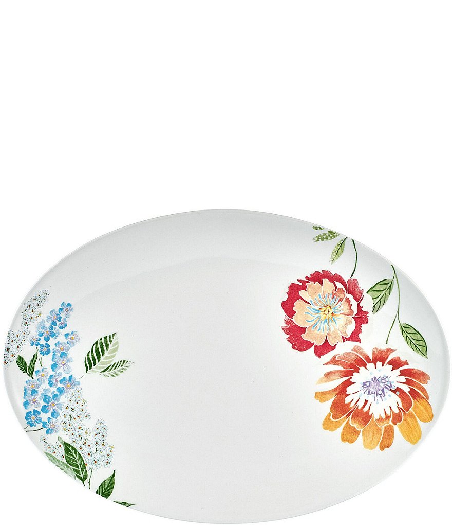 Fitz and Floyd Meadow Medium Platter, 14" | Dillard's