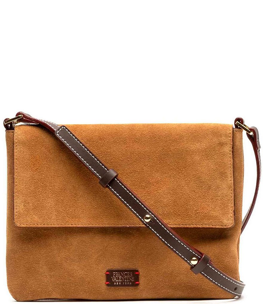 FRANCES VALENTINE Maggie Suede Crossbody Bag | Dillard's