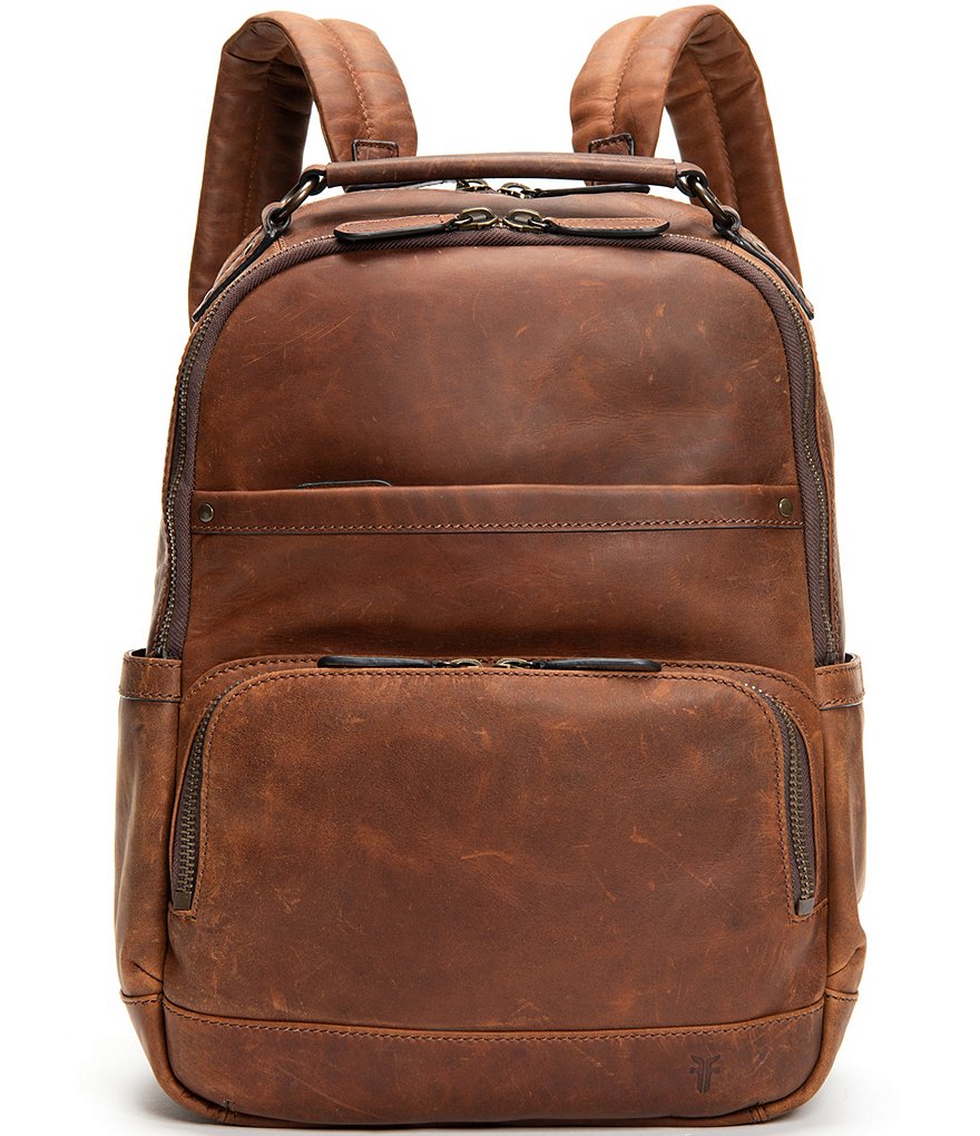 Frye Logan Burnished Leather Backpack | Dillard's