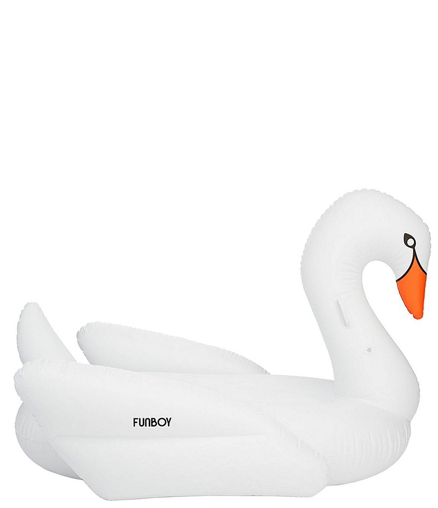 Funboy Funboy White Swan Pool Float | Dillard's