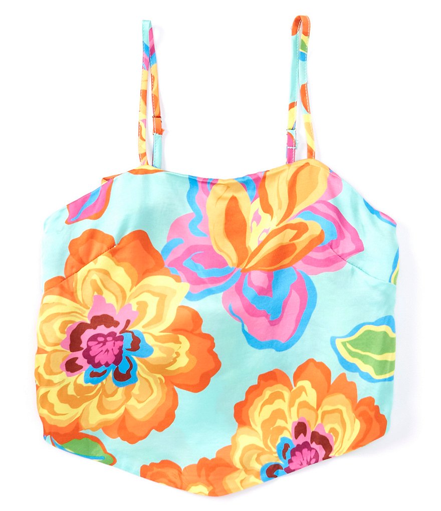 Gb Big Girls 7 16 Sleeveless Satin Strap Tank Dillards