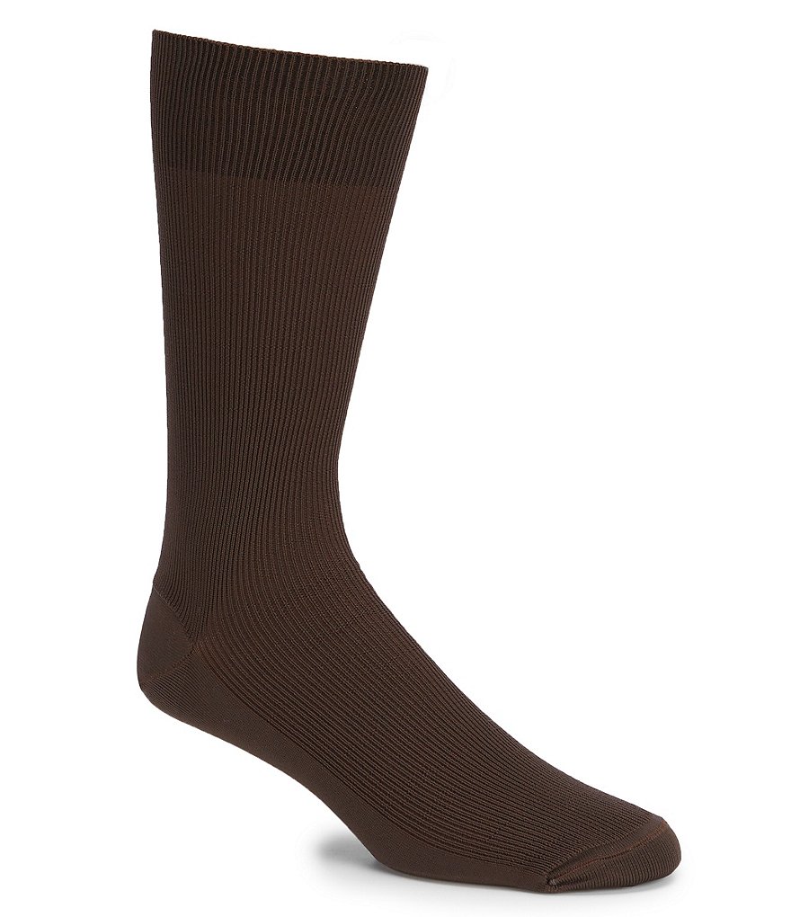 Gold Label Roundtree & Yorke Rib Crew Socks 3-Pack | Dillard's