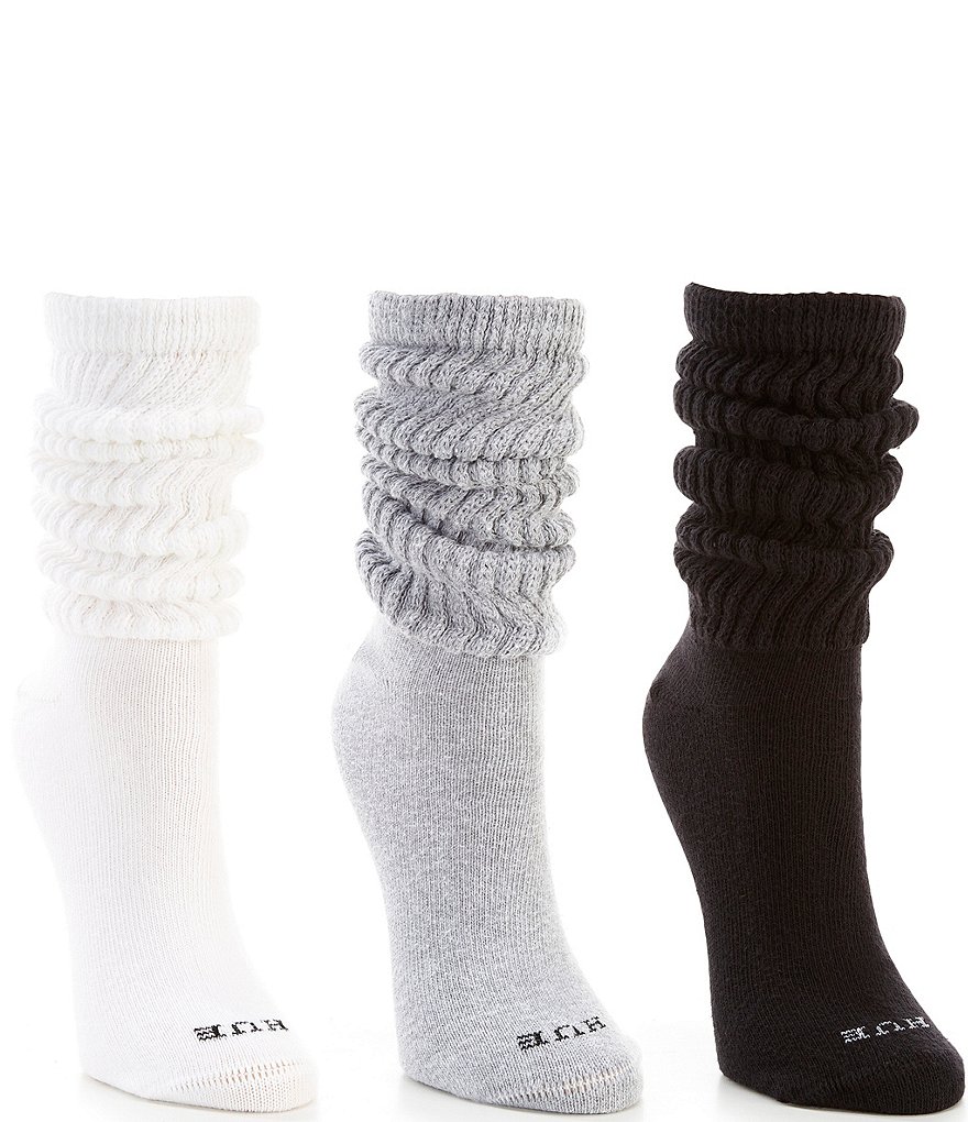 HUE The Slouch Sock 3pk | Dillard's