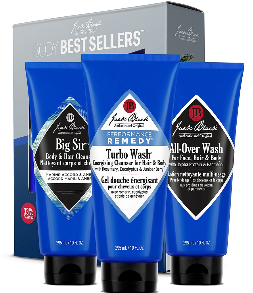 Jack Black Body Best Sellers Set | Dillard's
