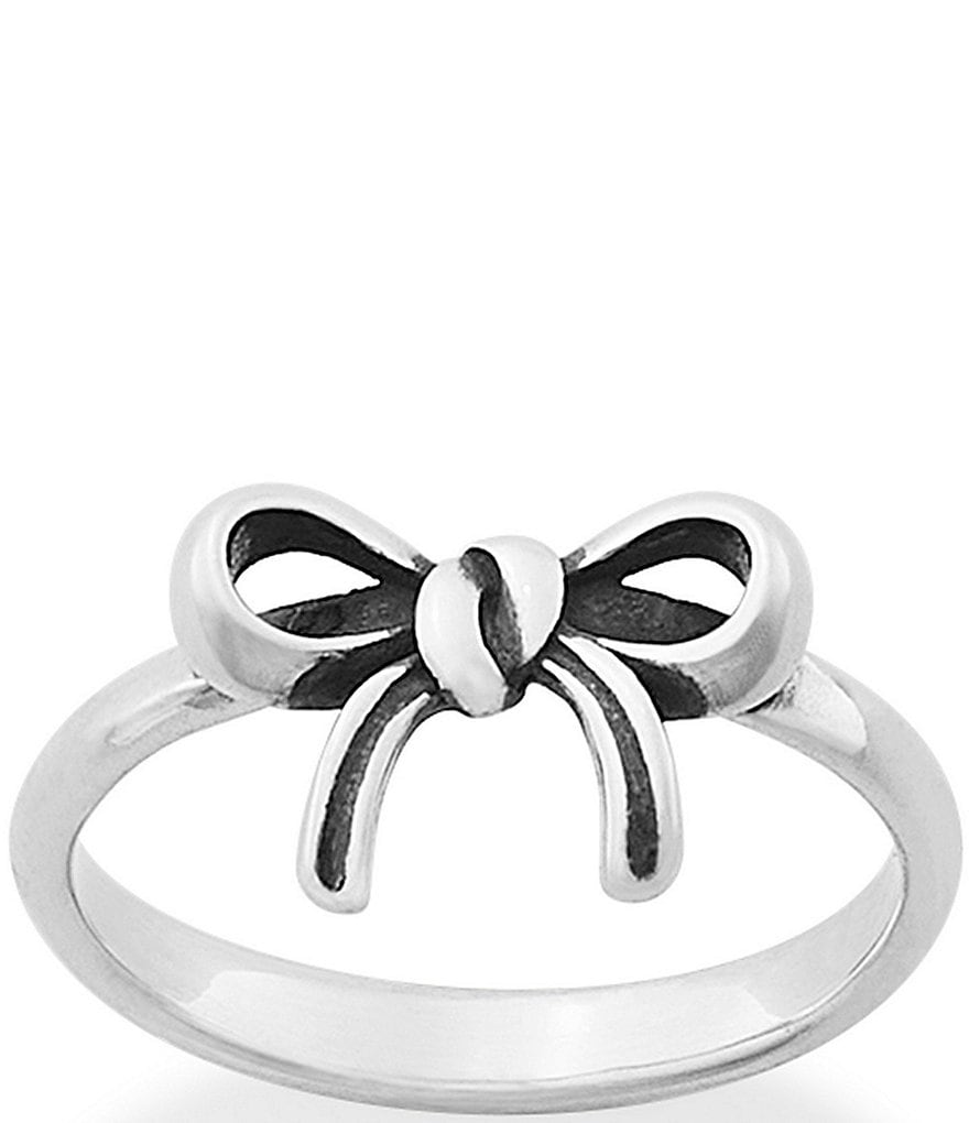 James Avery Delicate Bow Band Ring Dillard s