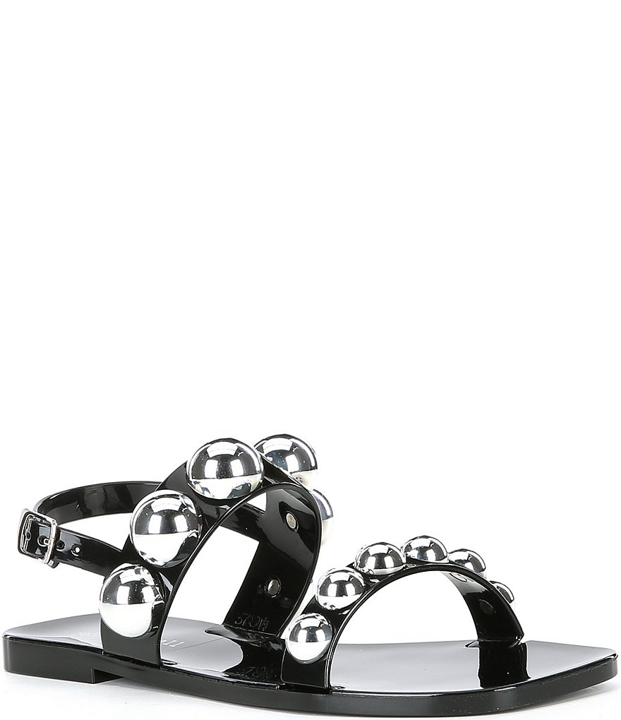 Jelly studded sandals store