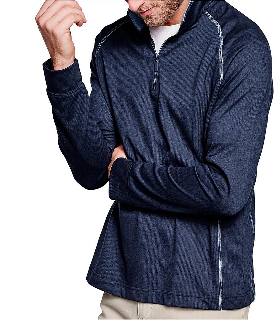 Johnston & Murphy XC4 Raglan Quarter-Zip Pullover | Dillard's