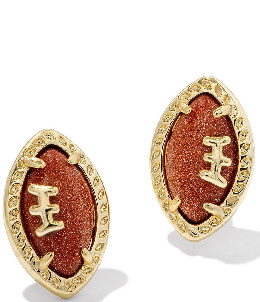 Kendra Scott Football Stud Earrings | Dillard's