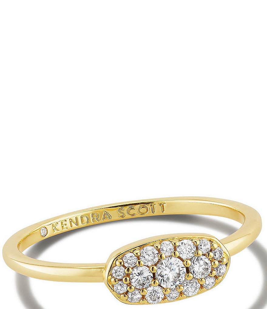 Kendra Scott Grayson Crystal Band Ring | Dillard's
