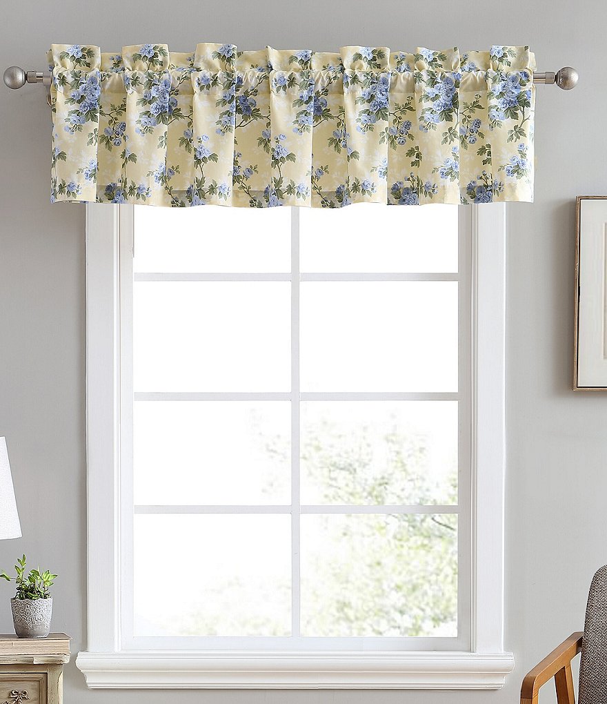 Laura Ashley Cassidy Floral Window Valance | Dillard's