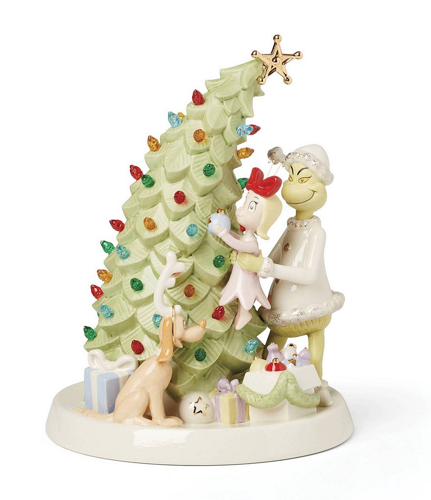 Lenox Merry Grinchmas Grinchie Lit Figurine | Dillard's