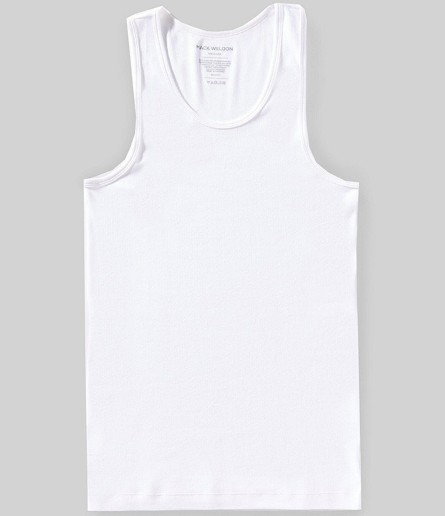 Mack Weldon 18-Hour Ribbed Undershirt Tank | Dillard's